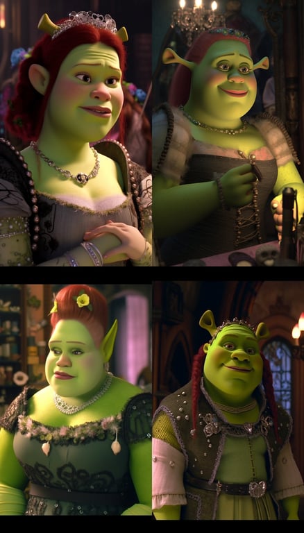 Shrek's Fiona Re-imagined Prompt | NeoPrompt
