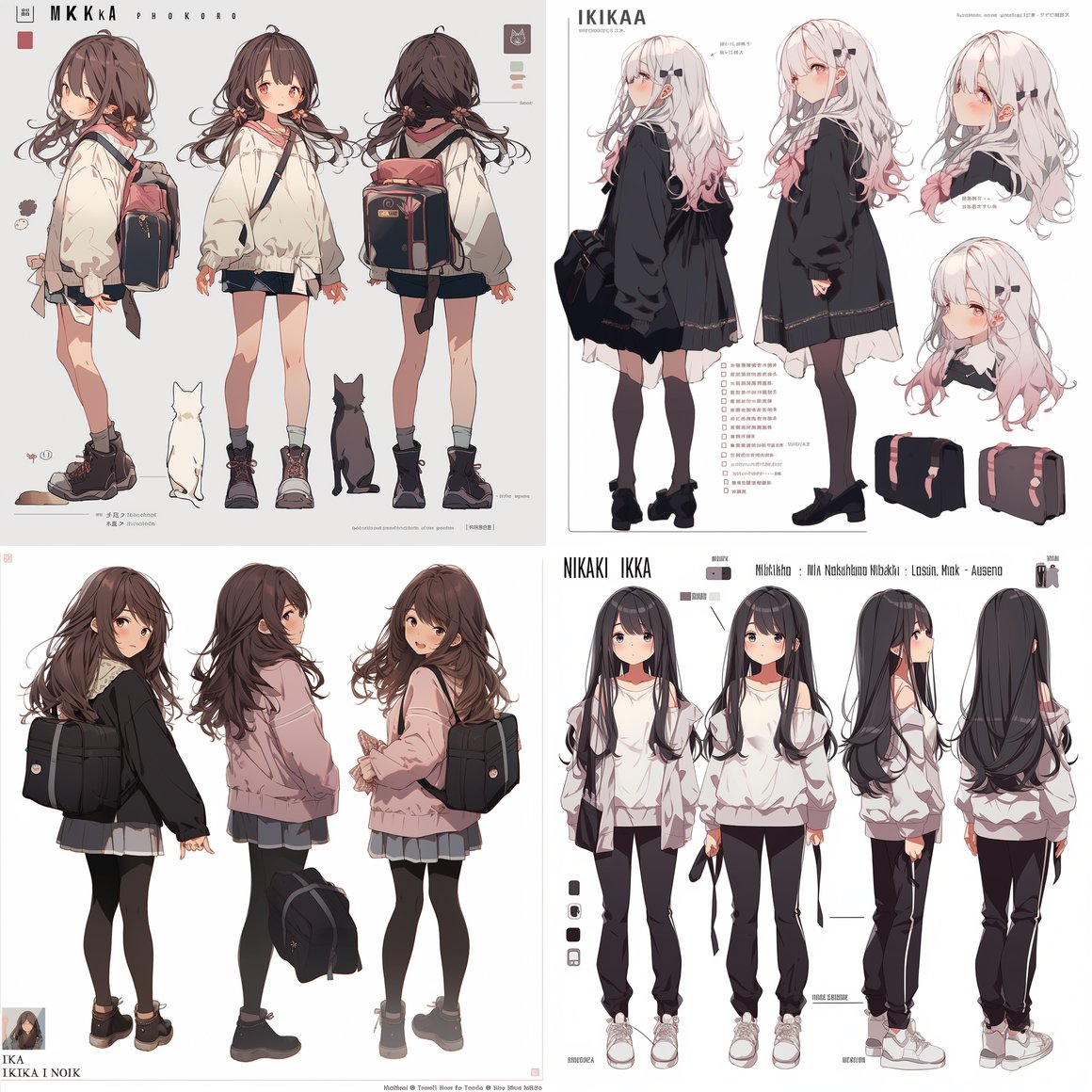 Detailed Anime-Style Reference Sheet Prompt | NeoPrompt