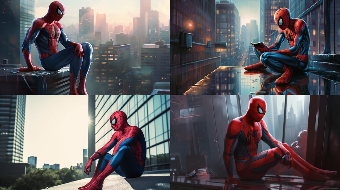 Spider-Man Marvel Comics Inspired Perspective Prompt | NeoPrompt