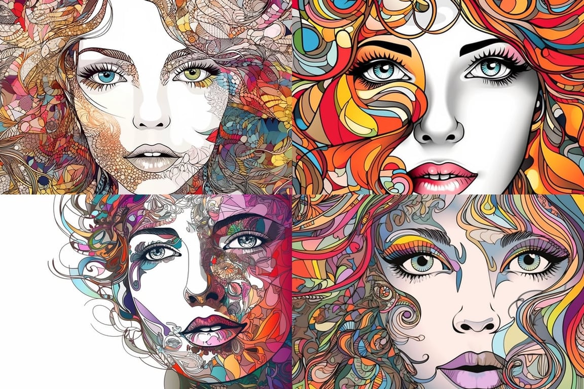 High-Definition Coloring Pages for Adults Prompt | NeoPrompt