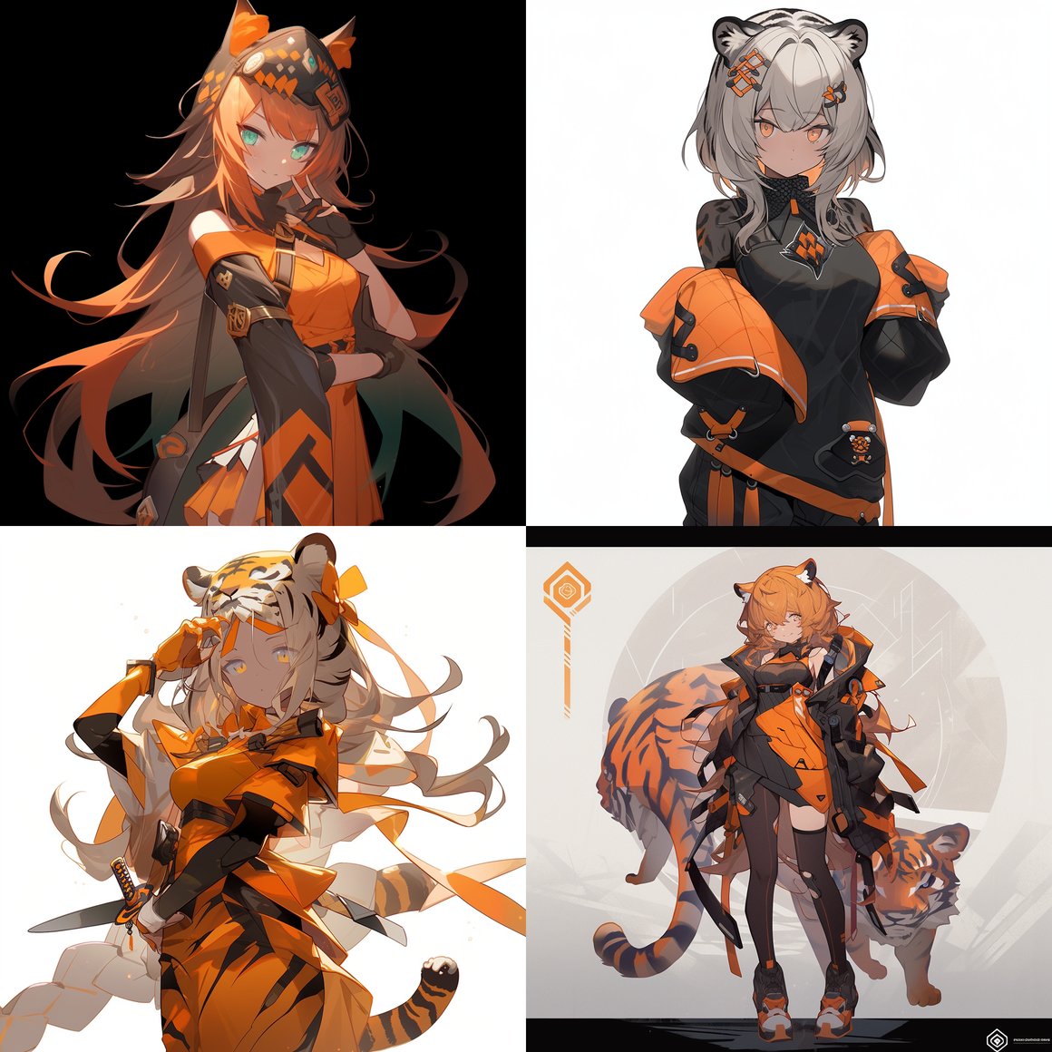 Journey of the Tiger Vtuber: An Artistic Hybrid Concept Prompt | NeoPrompt