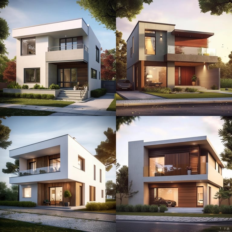 Mid-Construction Design of a Two-Storey House Prompt | NeoPrompt