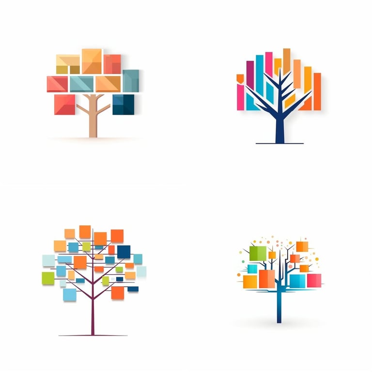 Artistic Modernistic Ancestral Diagram Logo Design Prompt | NeoPrompt