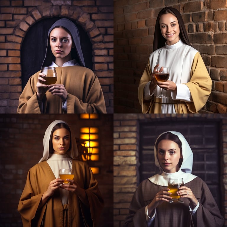 Holy Sweetness: A Modern Nun's Portrait Prompt | NeoPrompt