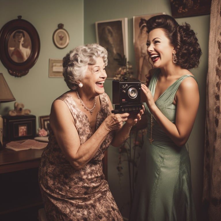 A Peek into the 50s Retrospective Photography Prompt | NeoPrompt