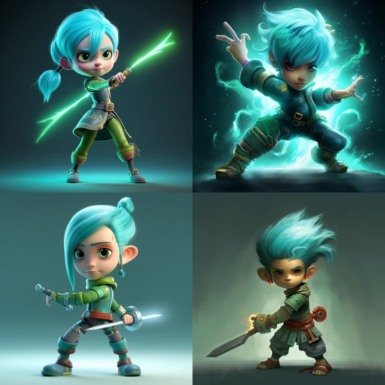 Electro-Mystic Brawls: The Power Stance Prompt | NeoPrompt