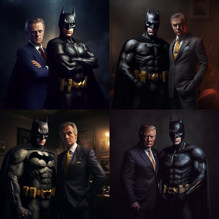 Jordan Peterson & Donald Trump as Batman & Robin in an Ultra HD ...