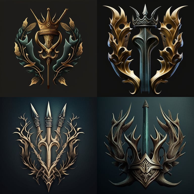 Trident Crown Logo Design Request - Revision 4 Prompt | NeoPrompt