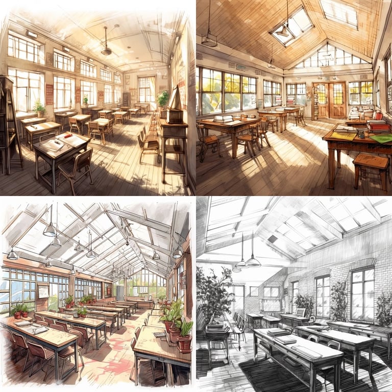 Sketch Your Dream Classroom: Illuminate with Natural Light Prompt ...