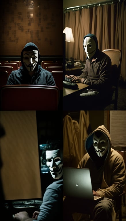 Behind the Screens: An Enigmatic Portrait Prompt | NeoPrompt