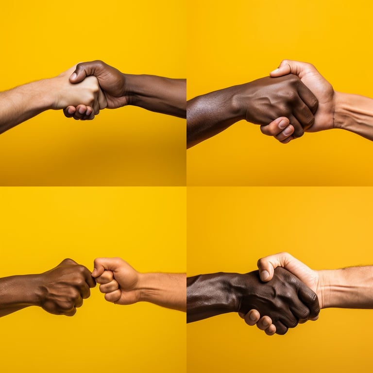 Adapting to Modern Greetings: Handshake vs Fist Bump Prompt | NeoPrompt