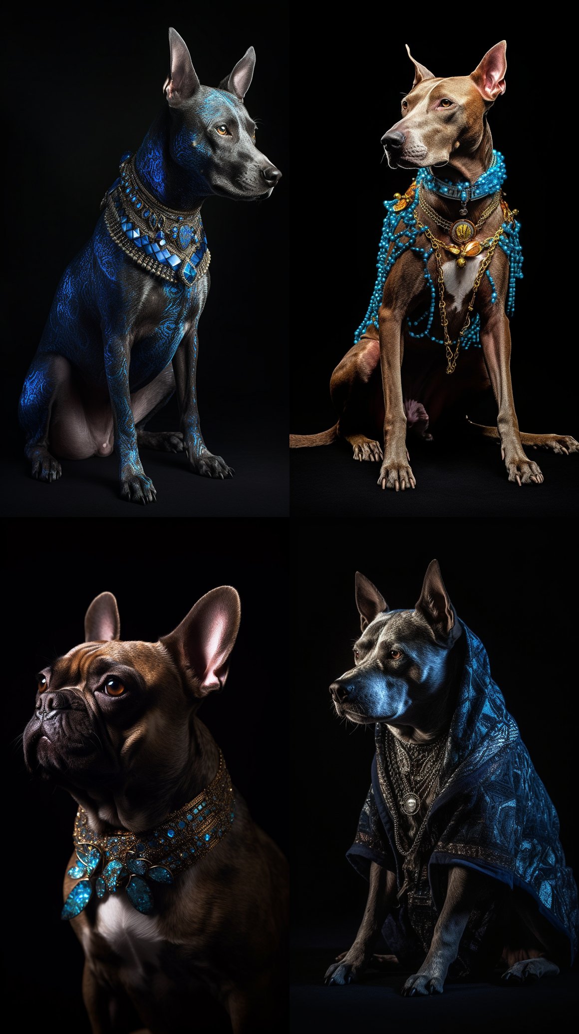 Detailed Lighting Techniques for Cinematic Dog Humanoid Photoshoot ...