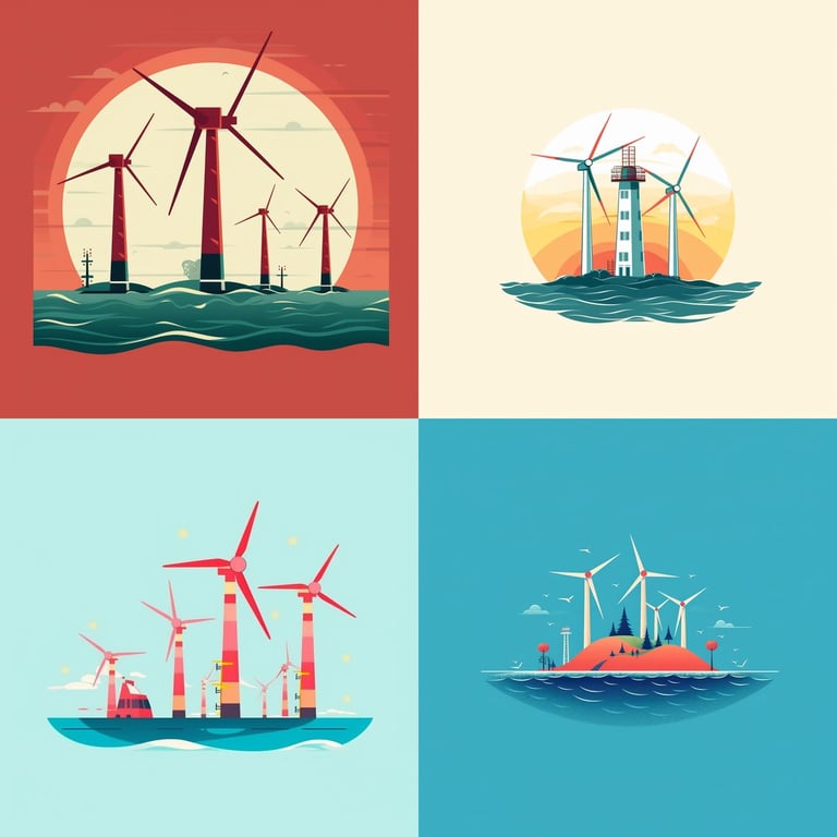Midway Exploration: Offshore Wind Turbines Prompt | NeoPrompt