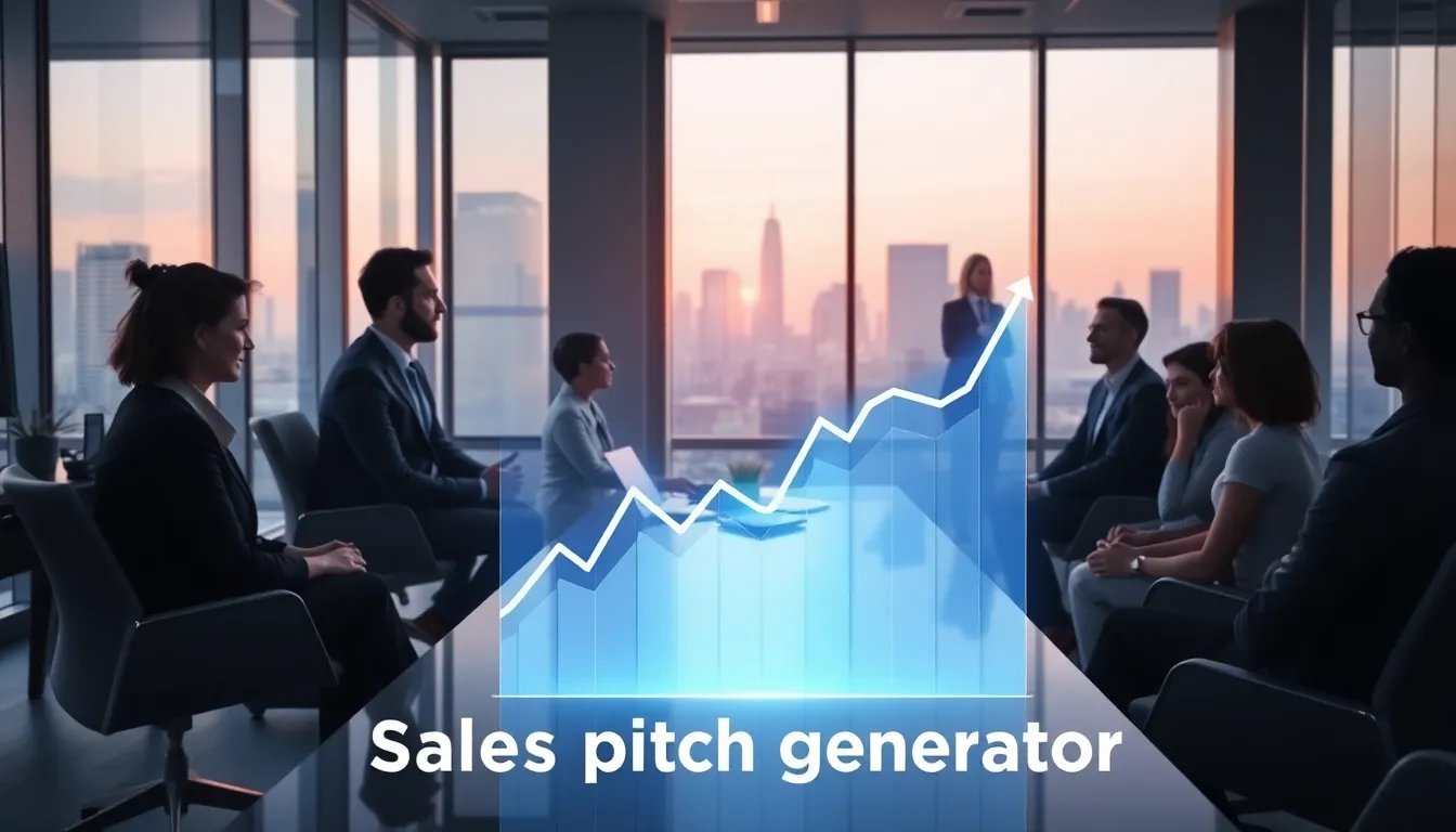 Sales Pitch Generator Form | NeoPrompt, AI App, no-code