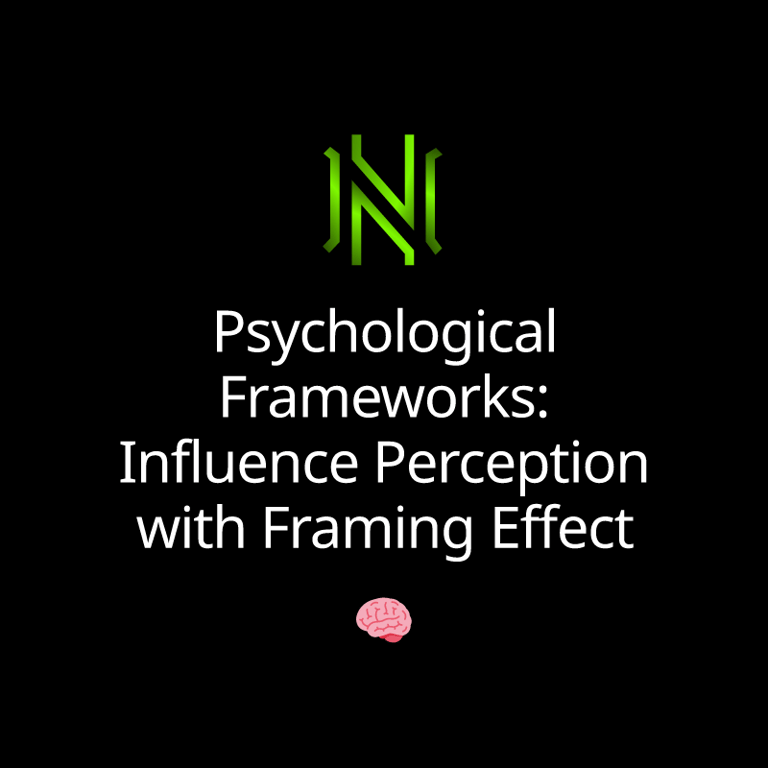 Psychological Frameworks: Influence Perception with Framing Effect Prompt | NeoPrompt