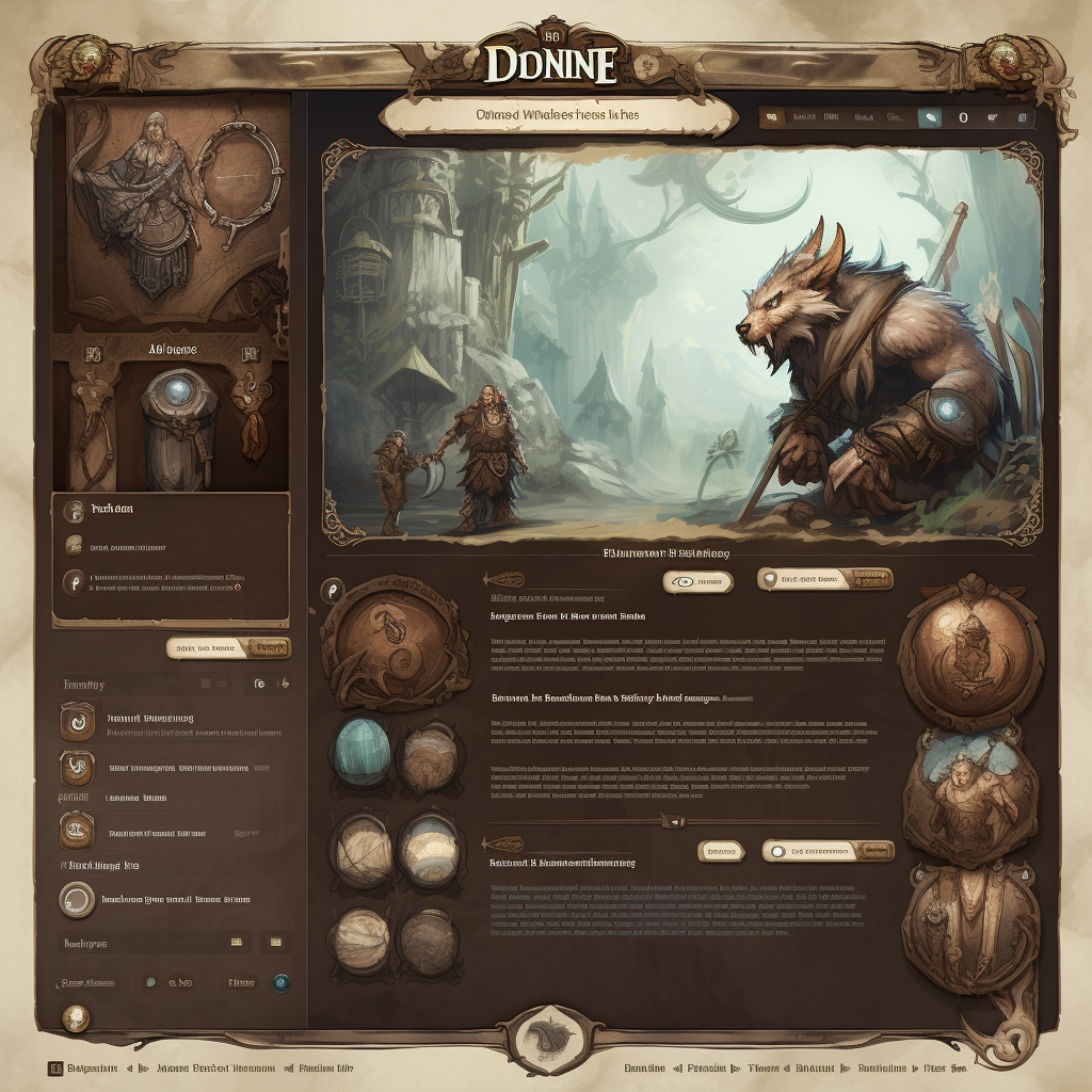 Mid-Adventure Interface Update for DND Browser Game Prompt | NeoPrompt