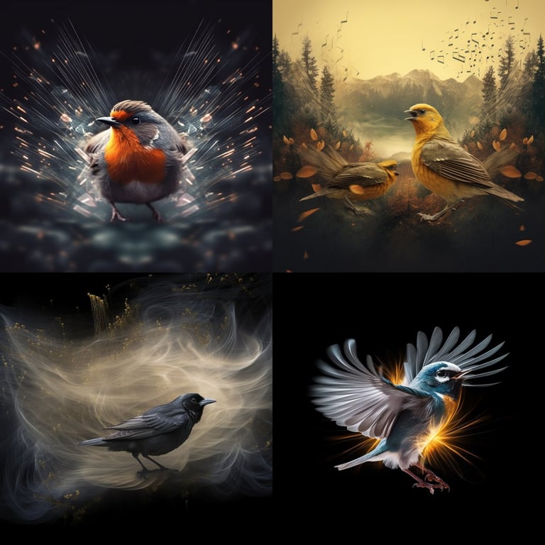 Visualizing Birdsong: An Auditory Exploration Prompt | NeoPrompt