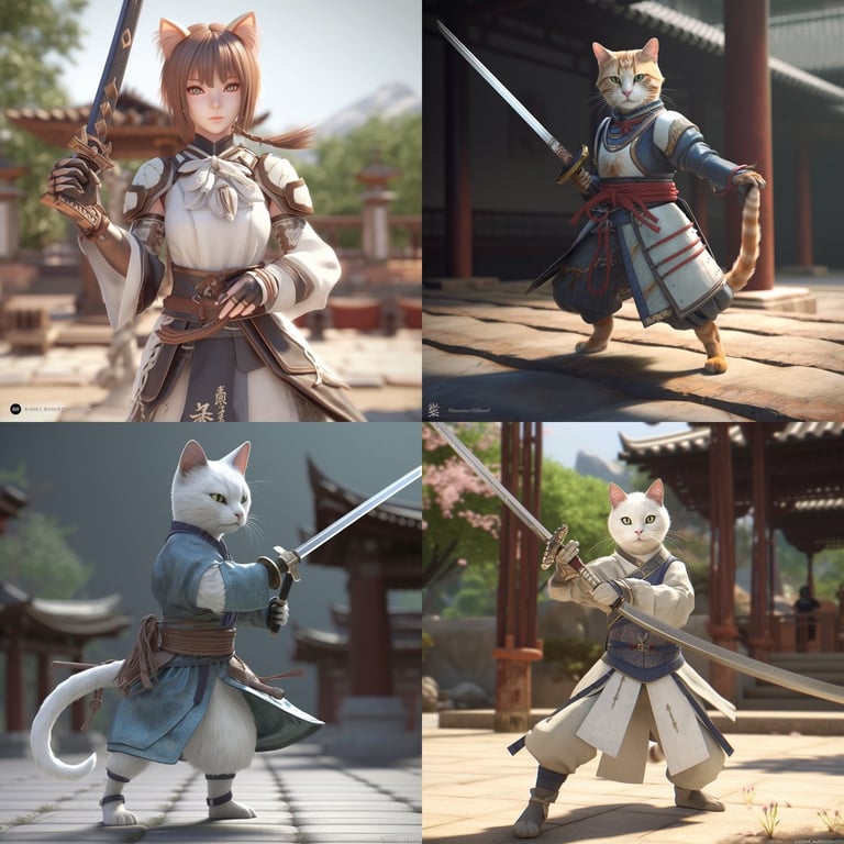 A Ku Fung Style Odyssey - 3D Anime Portrait Prompt | NeoPrompt