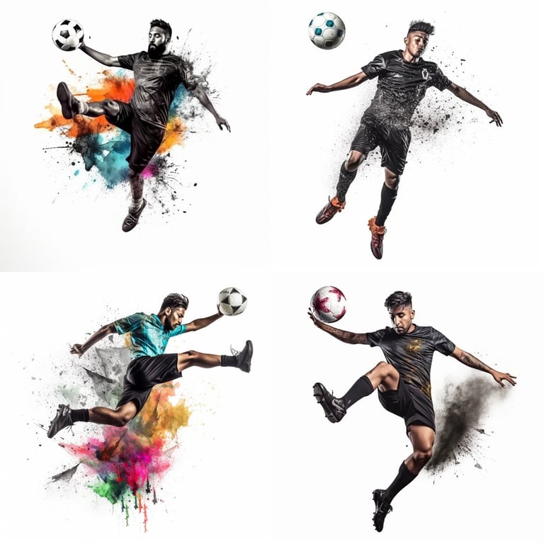 Indian Footballer Edition v5 - Poster for Exciting Tournament Prompt ...