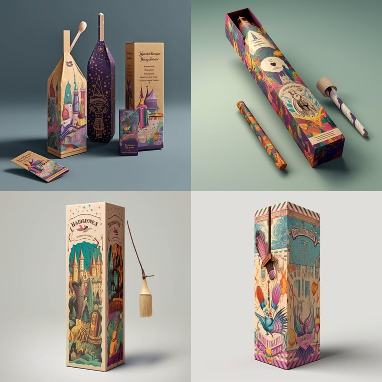 Designing the Magical Packaging of a Harry Potter Broomstick Prompt ...