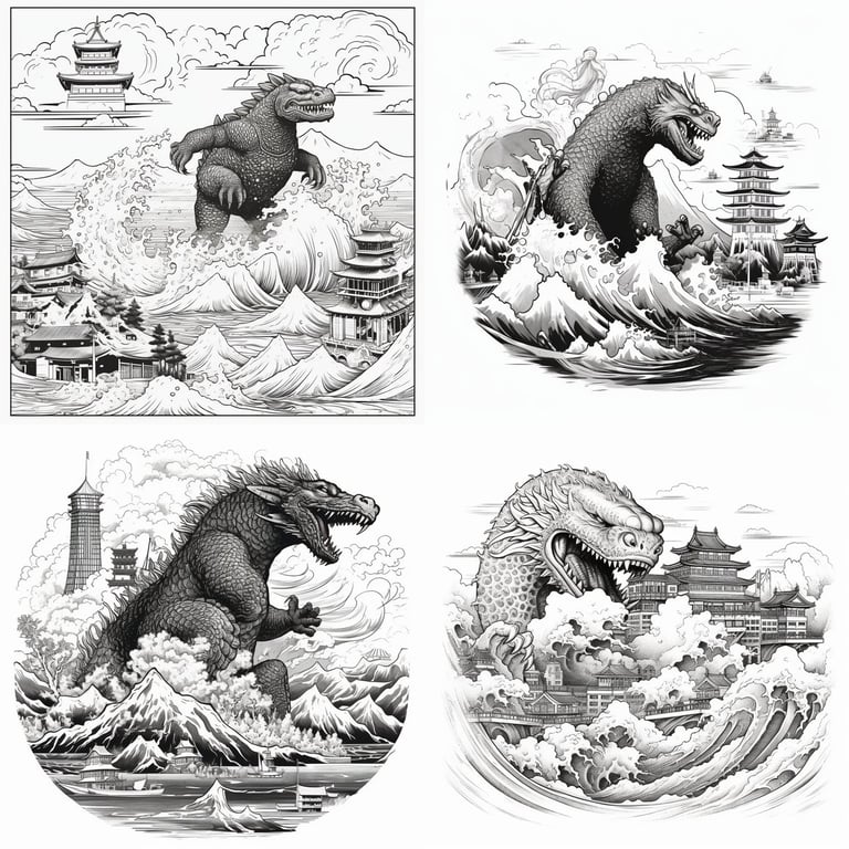 An Homage to The Great Wave Off Kanagawa Prompt | NeoPrompt