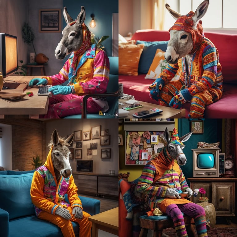 Digital Donkey: Gaming in Style Prompt | NeoPrompt