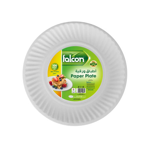 Paper Plate 9 Inch, 12 x 100 Pieces