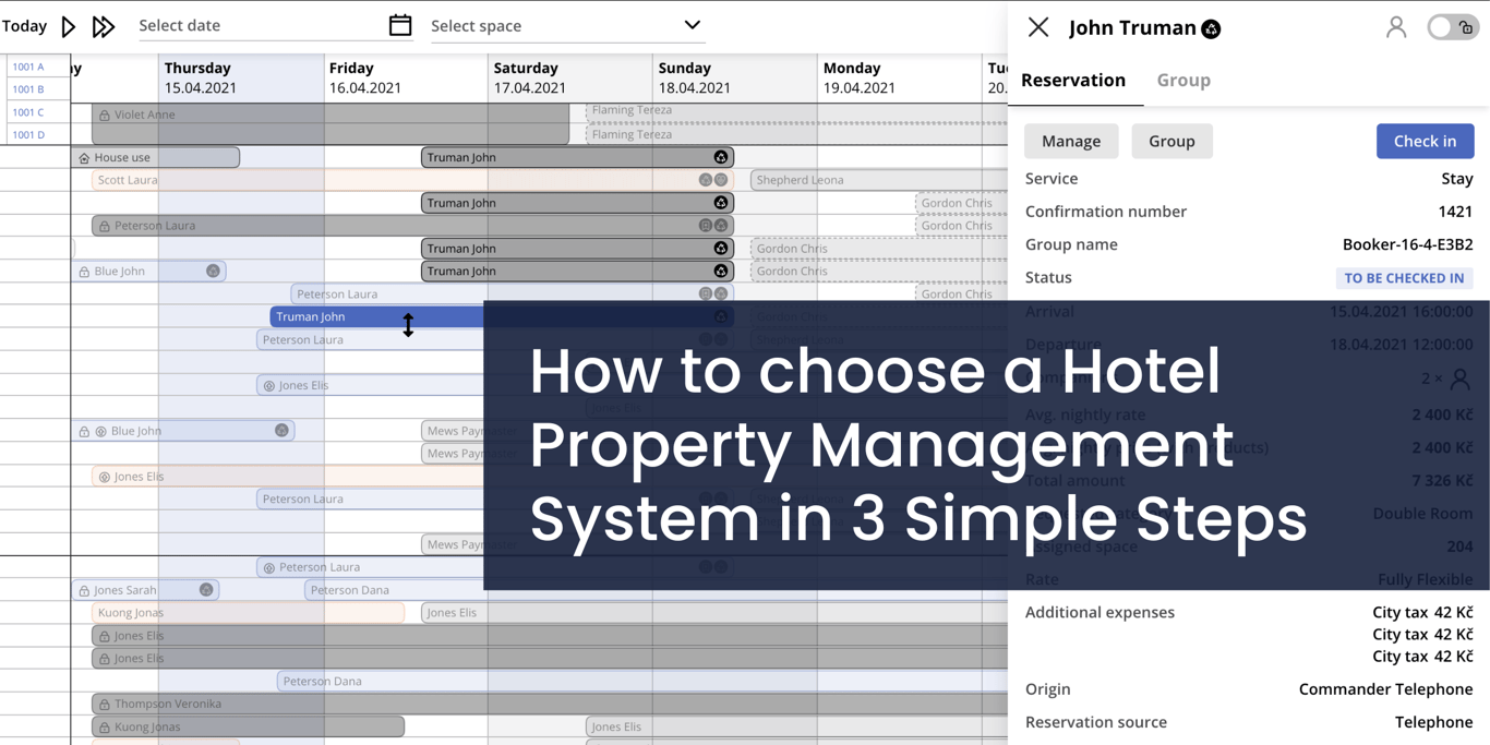 Choosing a Hotel PMS: 3 Simple Steps | HotelMinder