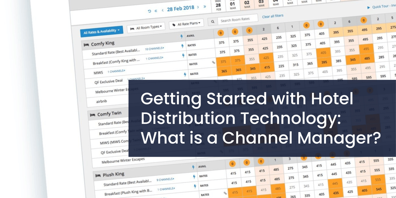 Hotel Distribution Tech: Channel Manager Intro | HotelMinder