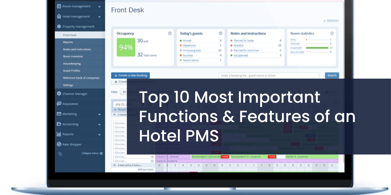 Key Functions & Features of Hotel PMS | HotelMinder