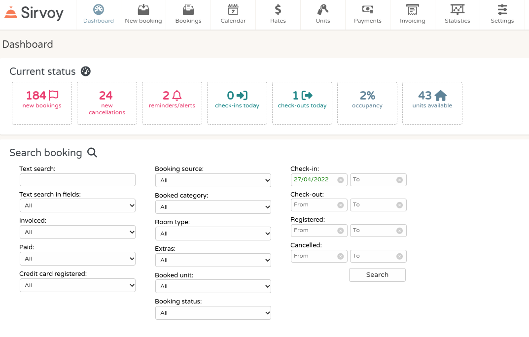 Sirvoy 2024: pricing, reviews, info | HotelMinder