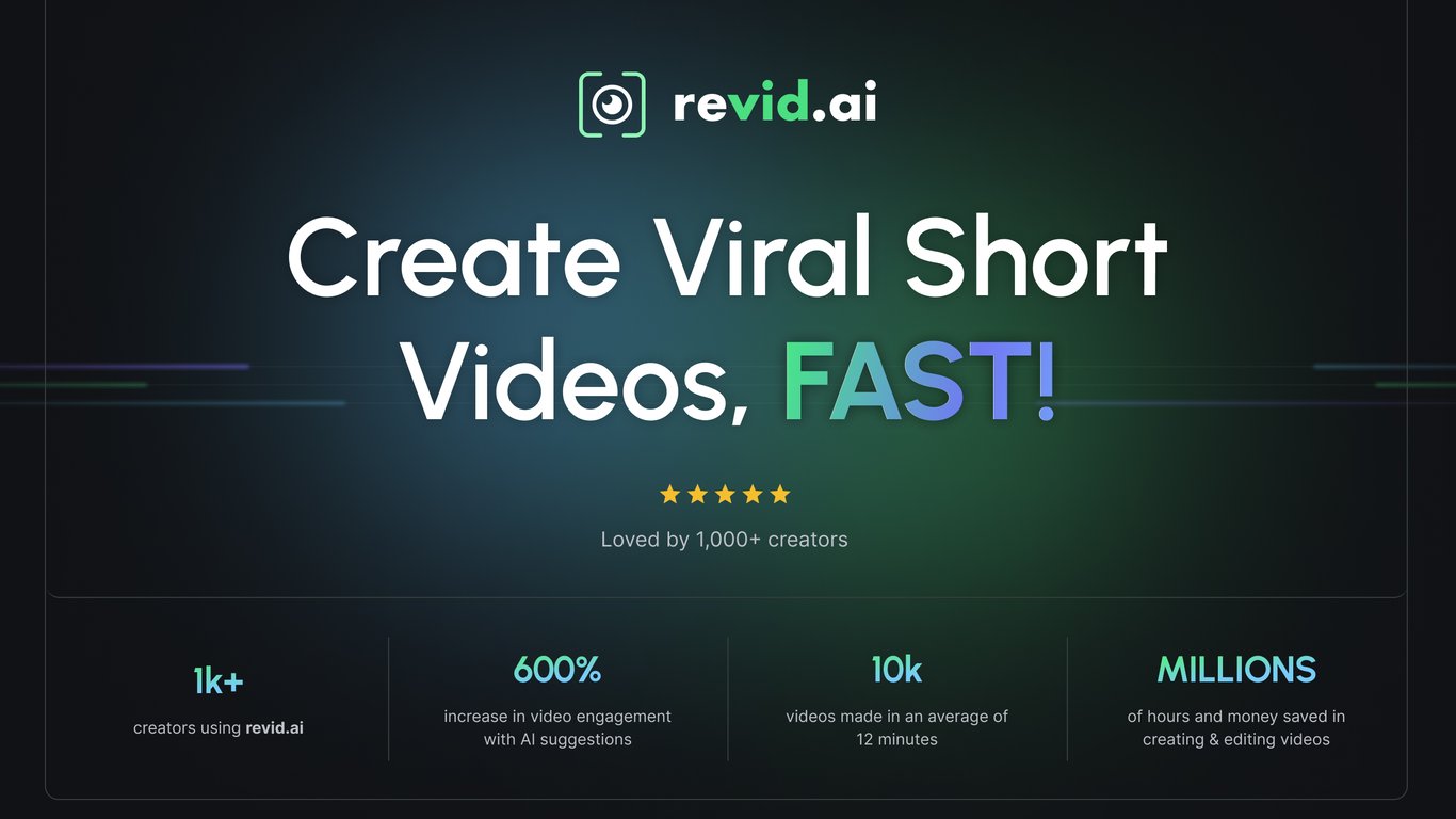 revid.ai’s Blog | Guide to Effortless Viral Video Creation