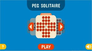 👋 Peg Solitaire Play Now For Free at LupyGames.com!
