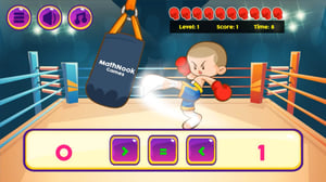 👋 Math Boxing Comparison Play Now For Free at LupyGames.com!