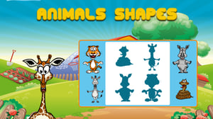 👋 Animals Shapes for kids Education Play Now For Free at LupyGames.com!