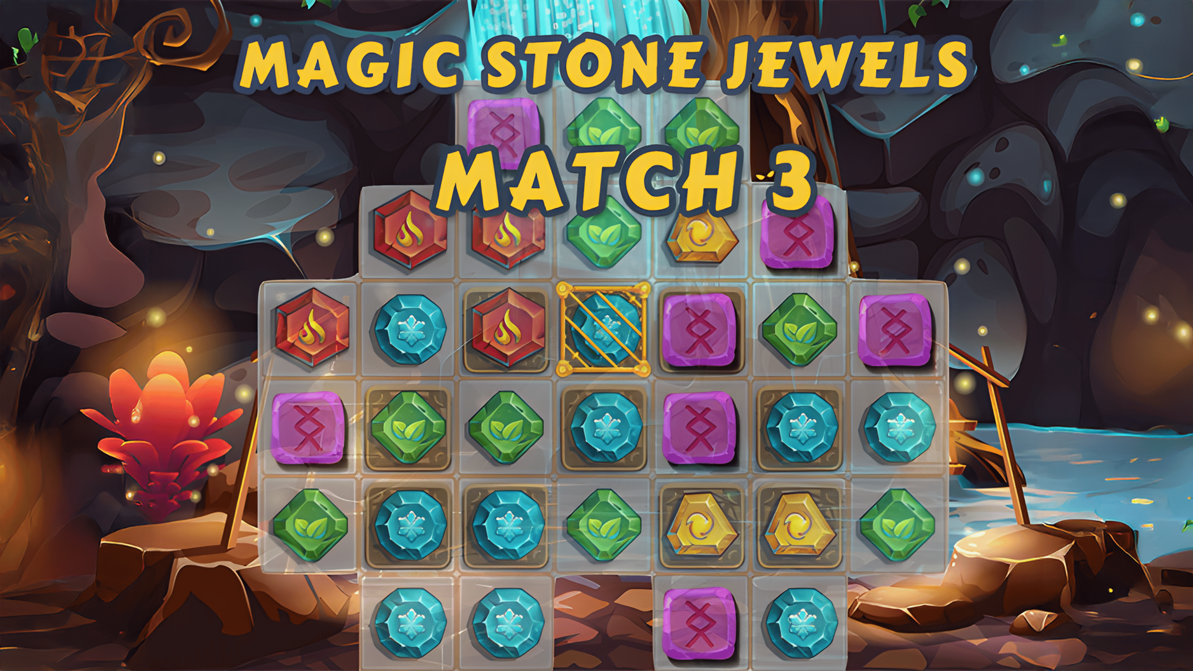 👋 Magic Stone Jewels Match 3 Play Now For Free at LupyGames.com!