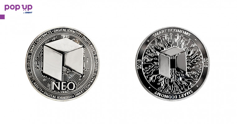 NEO Coin / НЕО Монета ( NEO ) - Silver от Антики и колекции