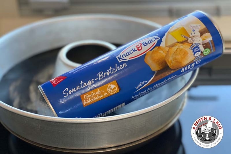 2 Varianten: Knack & Back Sonntagsbrötchen Omnia Backofen