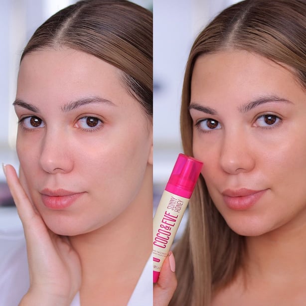 Bronzing Face Drops - Self Tanning Drops | Coco & Eve