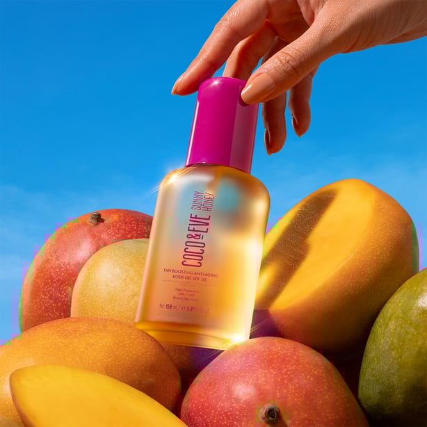 Tan Boosting Anti-Aging Body Oil SPF20 &VerticalLine; Coco & Eve