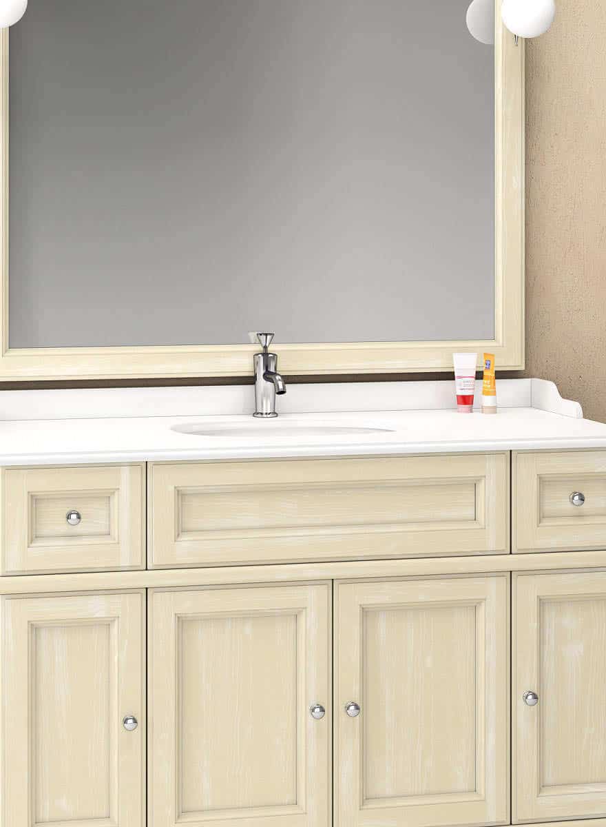 Έπιπλο Μπάνιου Zebis Kalianos 105 — Golden Bath