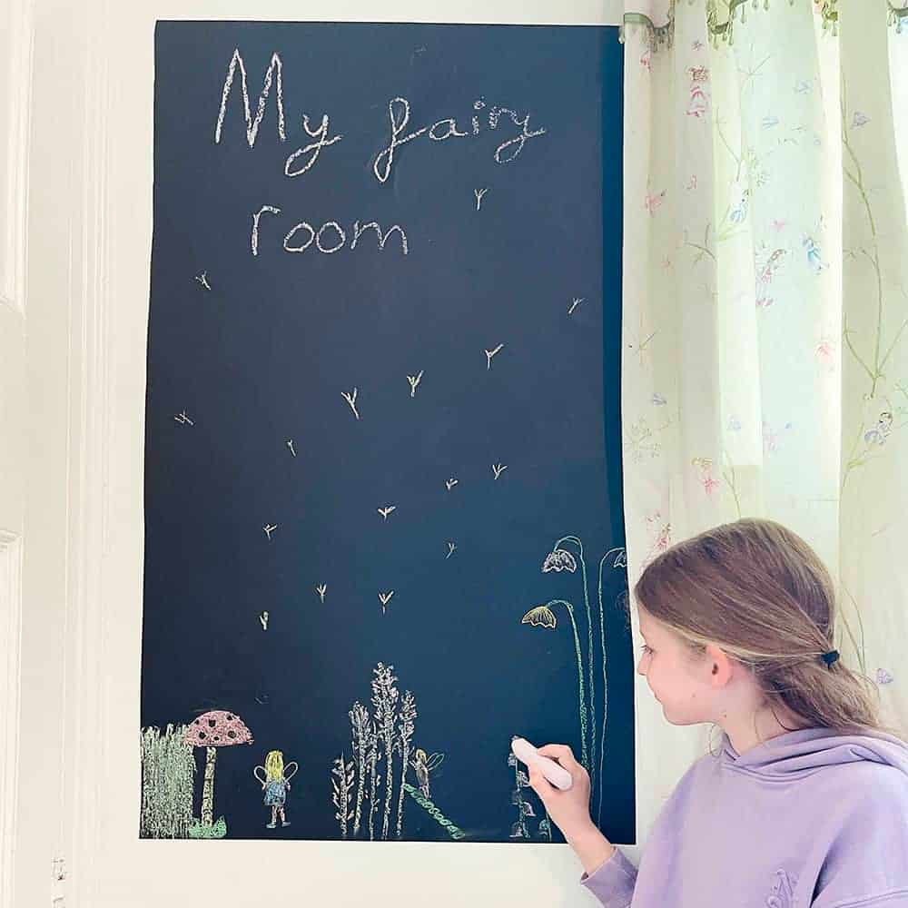 Chalkboard Black Writable Window Film | Surface Designs