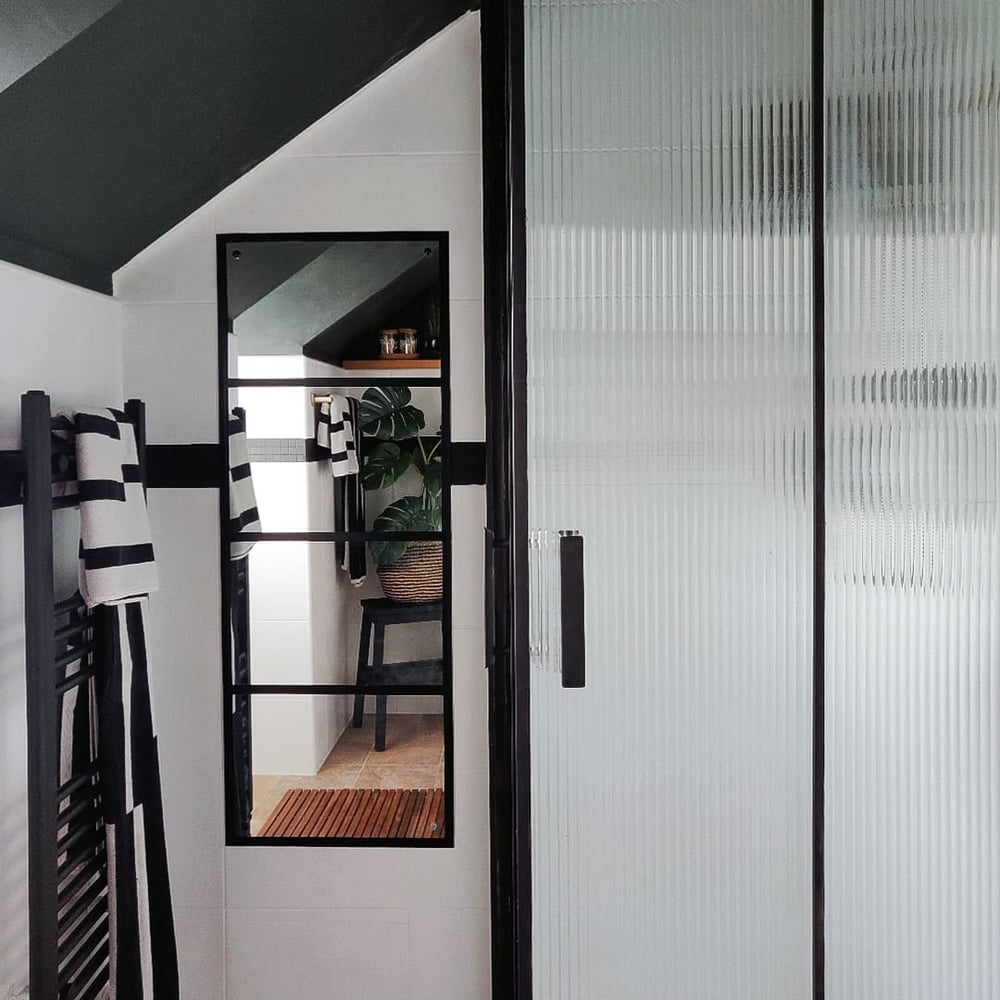 Reeded Glass 1/2" Window Film | Surface Designs