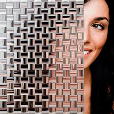 Reeded Glass 1/2" Window Film | Surface Designs