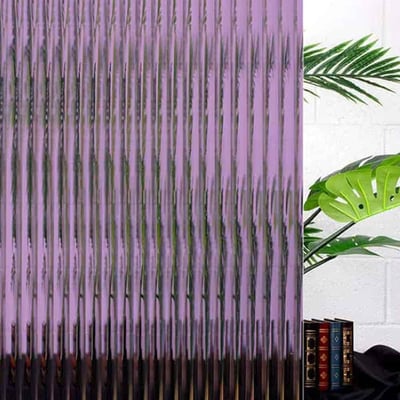 Reeded Glass 1/2" Window Film | Surface Designs