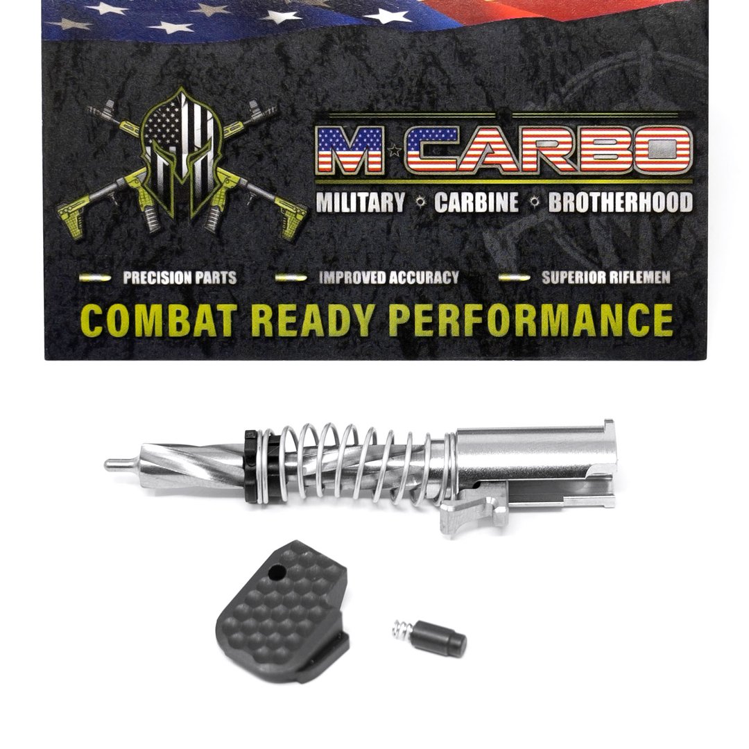 Sig P365 Titanium Striker Assembly | CNC Upgrade + Slide Cap Lock | M*CARBO