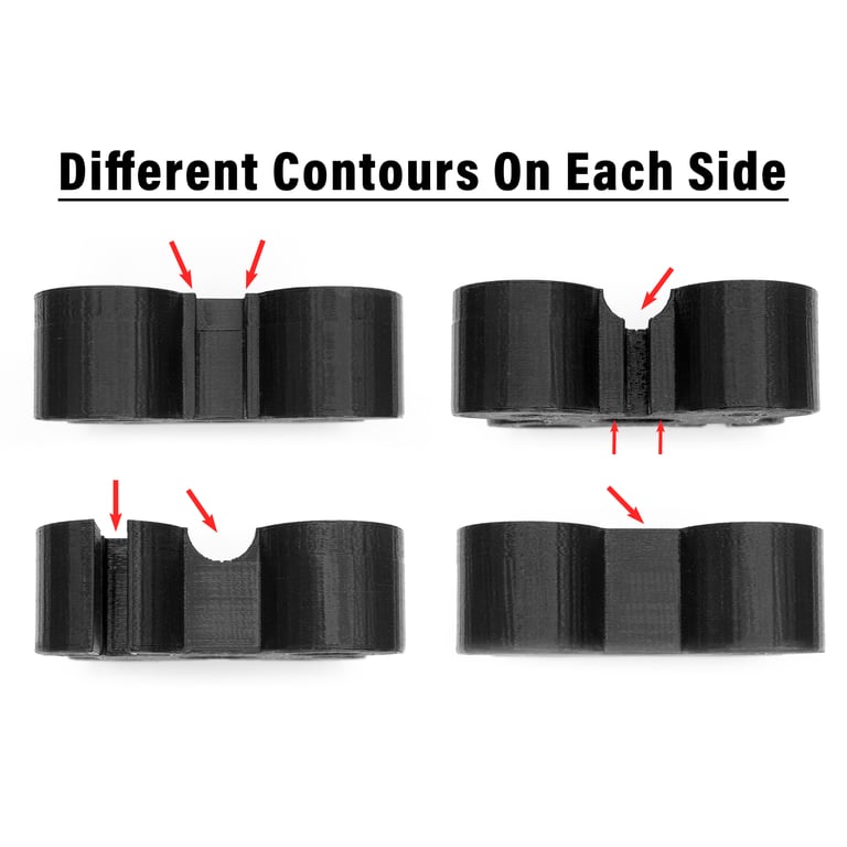 3D Printed Gunsmith Bench Block – 1" ABS for Firearm Maintenance | M*CARBO