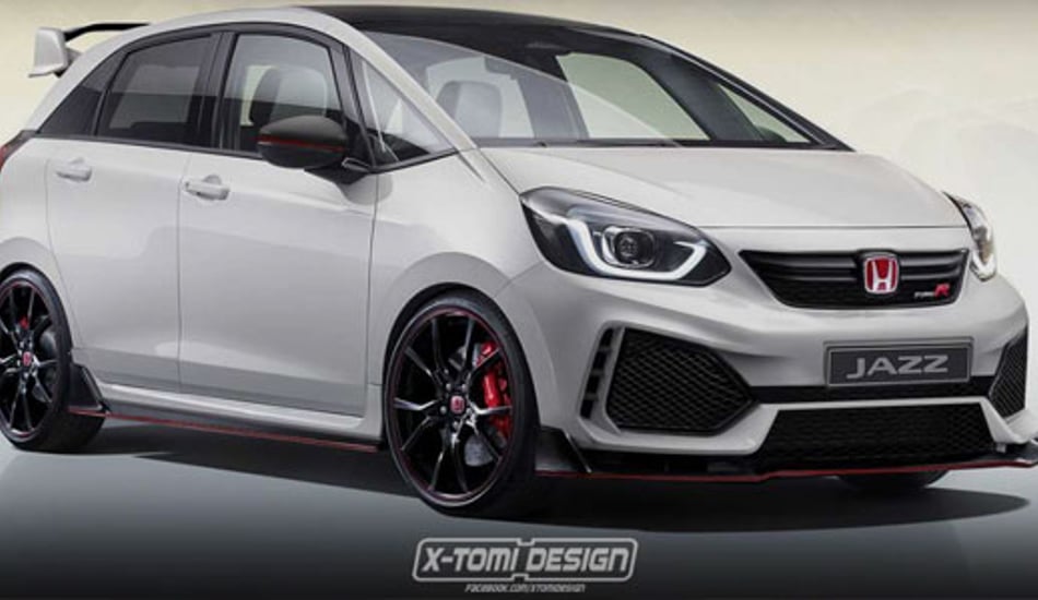 Honda Jazz Type R Böyle Gözükebiilr | Yeni Model Arabalar