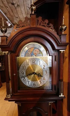 SOLD Colonial of Zeeland, Michigan “Willard Style” grandmother clock ...