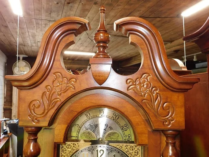 Ridgeway “Lafitte” Grandfather Clock SOLD - Clocks by Christopher